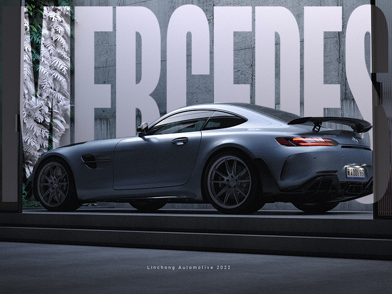 CGI Mercedes Benz AMG GT R_Tommy_林冲-站酷ZCOOL