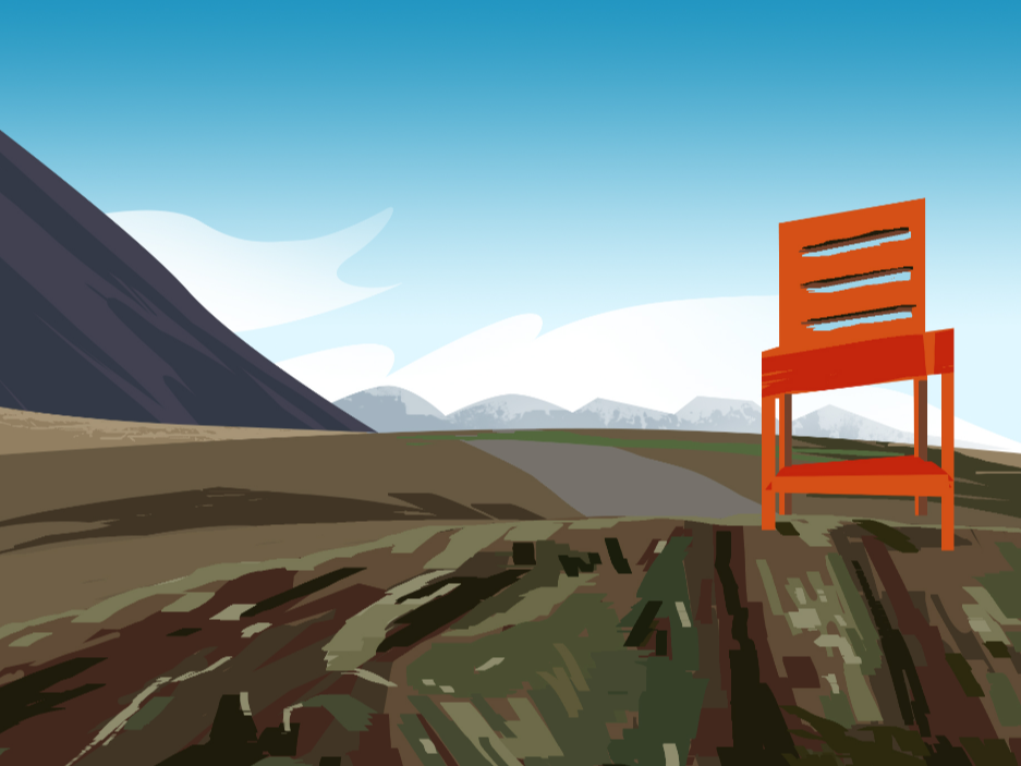 质感插画打卡挑战 Day08_有陽光的窗角-站酷ZCOOL