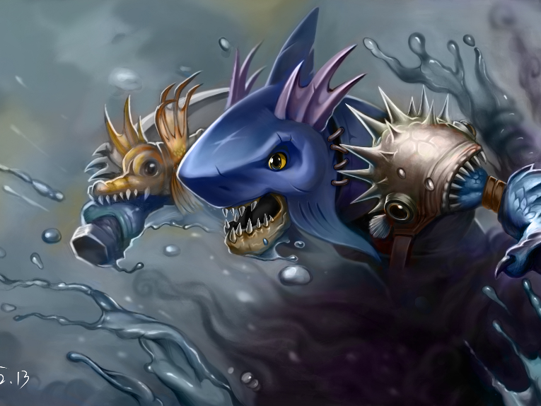 DOTA2原画_89玲洋-站酷ZCOOL