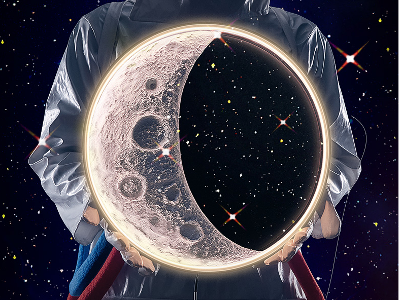 DIY月亮模型_饺子67-站酷ZCOOL