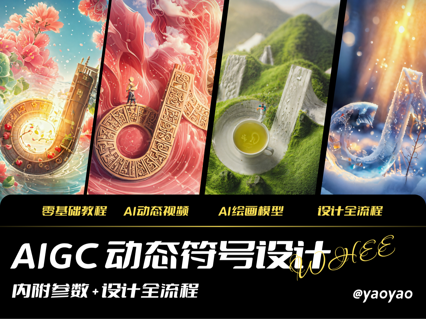 AIGC辅助动态超级符号设计_yaoyao设计师-站酷ZCOOL