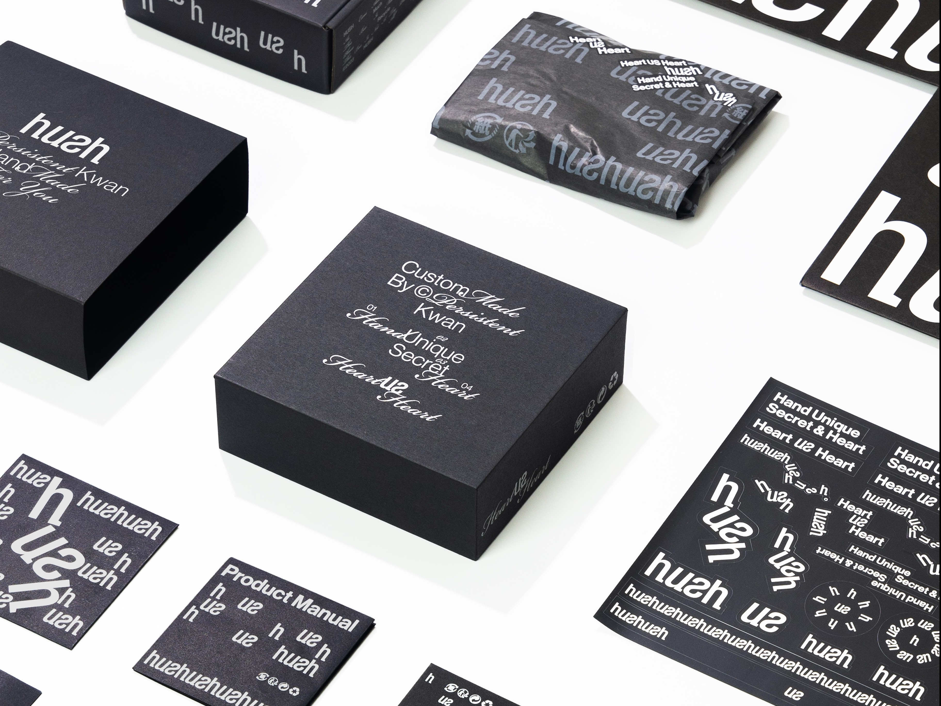 HUSH 品牌升级设计_Pre设计优先-站酷ZCOOL