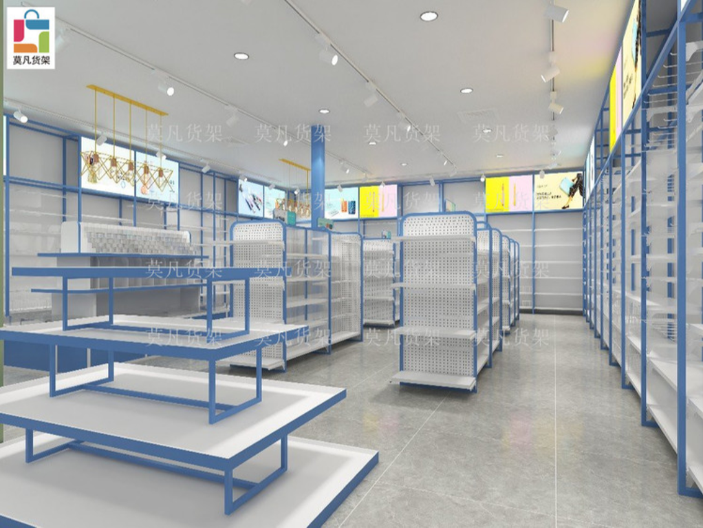 十元百货店陈列架哪里卖-莫凡货架可整店输出_莫凡2580-站酷ZCOOL