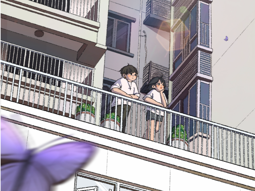 阿鱼日常｜城市蝴蝶(二)_CAwolf阿鱼-站酷ZCOOL