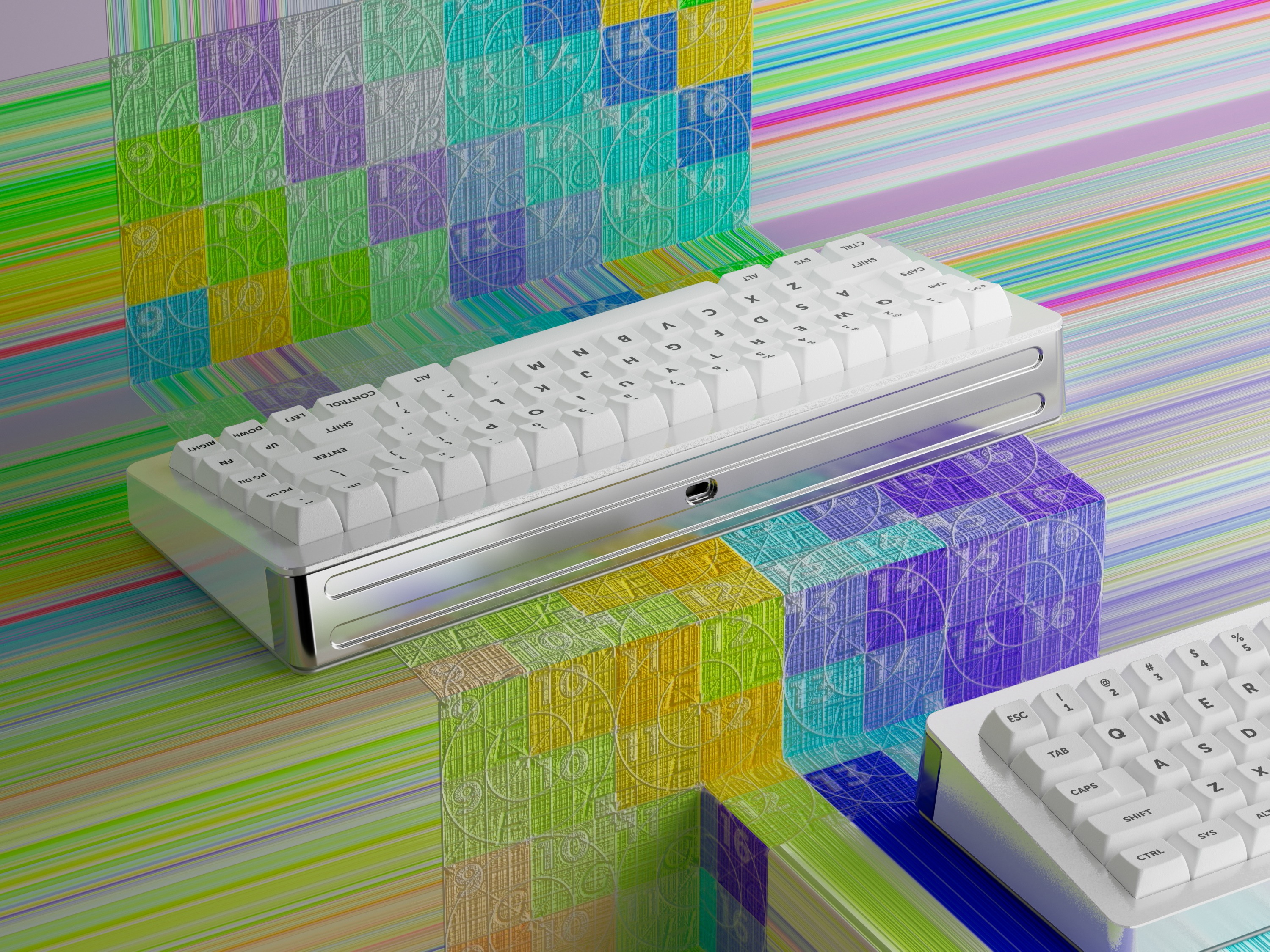 oitsso系列键盘产品渲染_瑞克Reyk-站酷ZCOOL