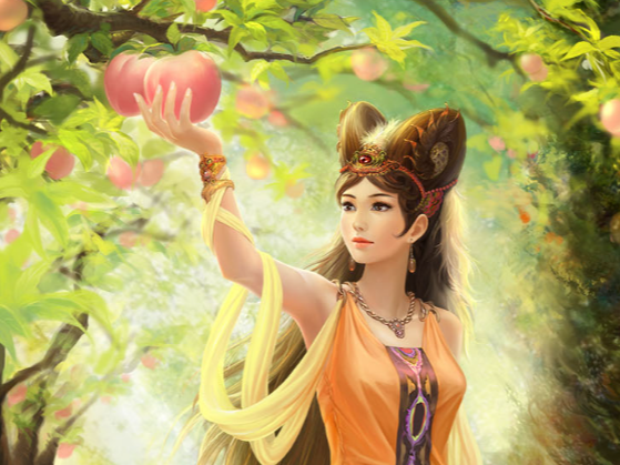 七仙女之橙衣仙女2023_B_LEE-站酷ZCOOL