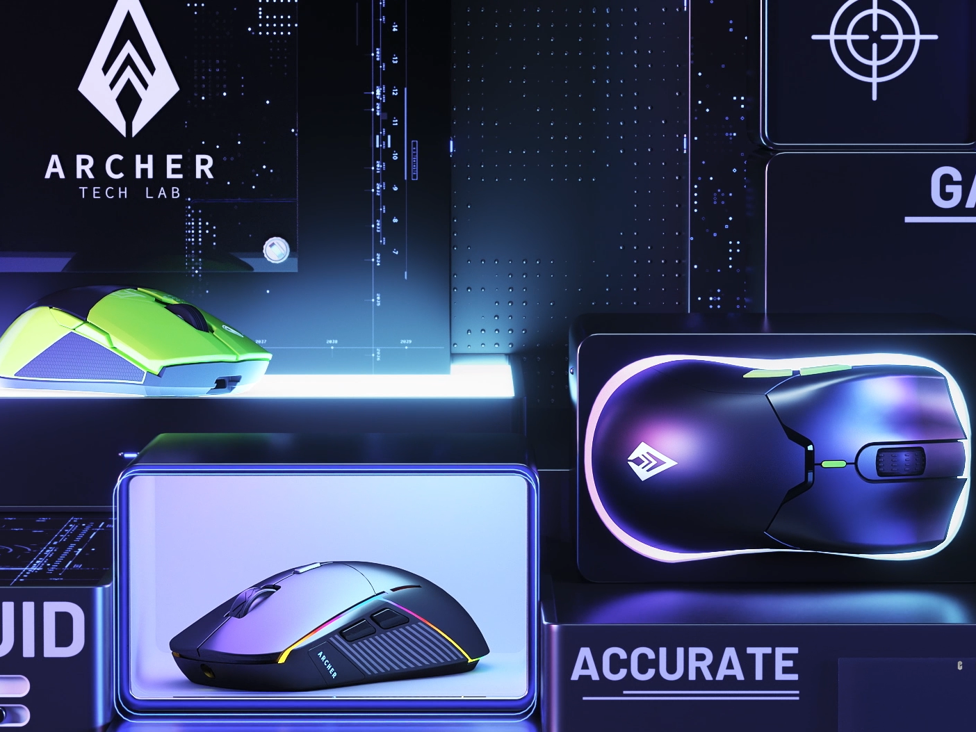 ARCHER键鼠产品动画_还得是李-站酷ZCOOL