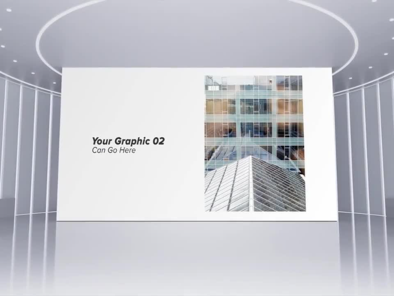 PR模板 | 干净戏剧性3D圆柱环境图片文字排版标题展示_猿文件网官方账号-站酷ZCOOL