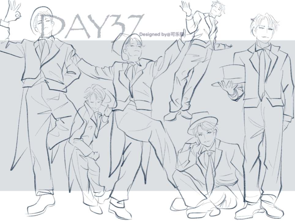 #速写60天挑战赛#day38@速写班长_可乐猫1122-站酷ZCOOL