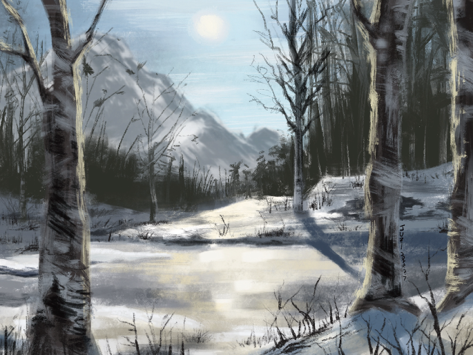 插画 | 氛围感_JU_zi-站酷ZCOOL