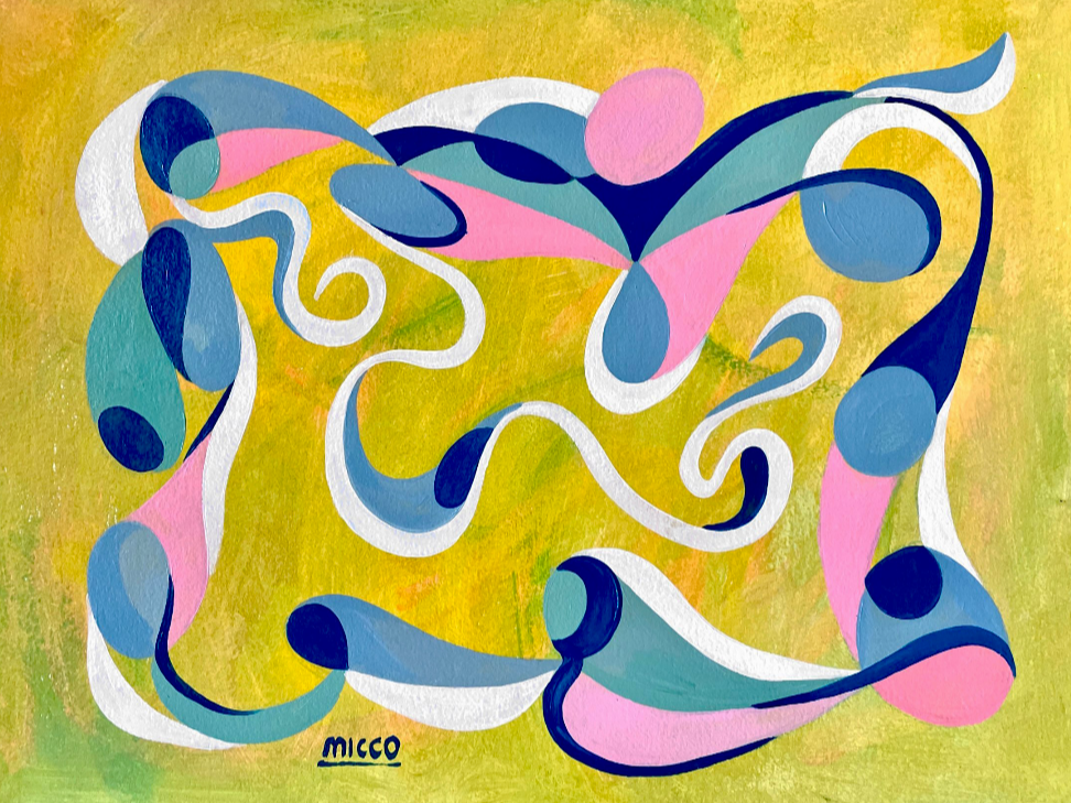 纸本丙烯丨无缘无故的绘画_曲小哼Micco-站酷ZCOOL