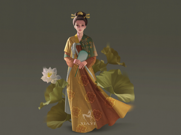 古风练习_奋斗的夏夜-站酷ZCOOL