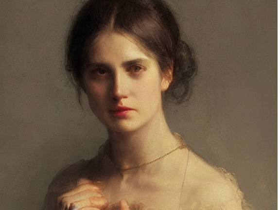 #AI创作实验室#女士肖像_Ocean_Y-站酷ZCOOL