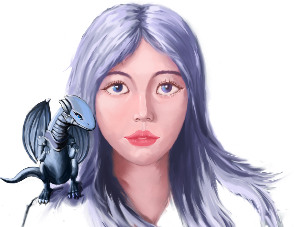 龙女摸鱼_过气烤冷面-站酷ZCOOL