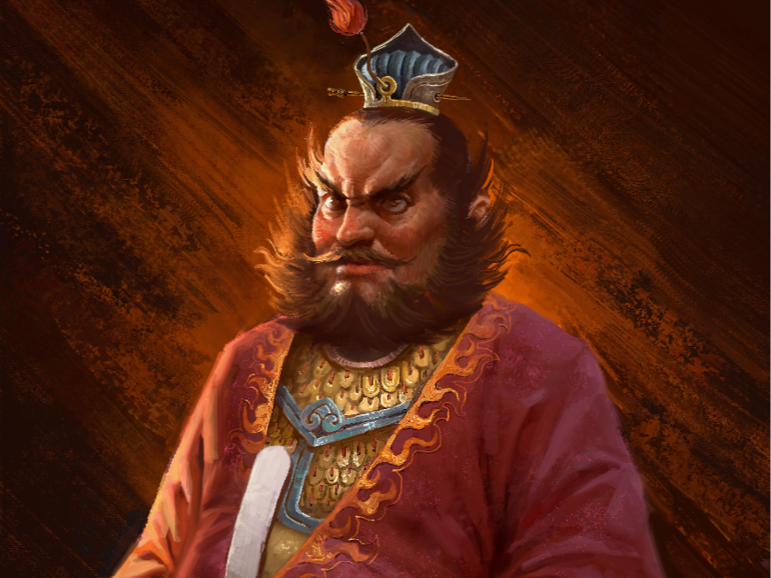 【插画】霸王项羽_皮沛PiPei-站酷ZCOOL