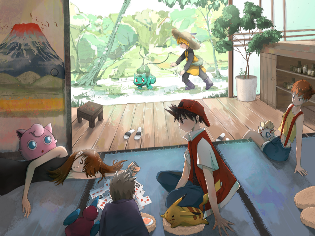 午后 宝可梦同人_叶舟般-站酷ZCOOL