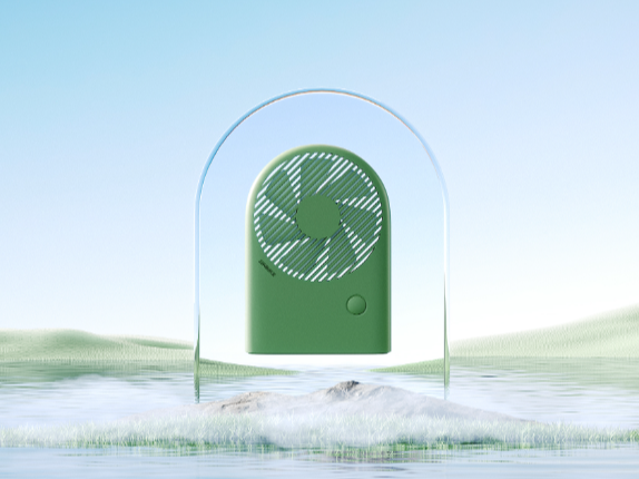 FAN I 手持小风扇_ZENMOKE-站酷ZCOOL