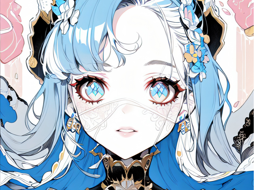 AI—动漫人物（有哪位大佬可以指教这是什么风格）_MIAO喵JANELIN-站酷ZCOOL