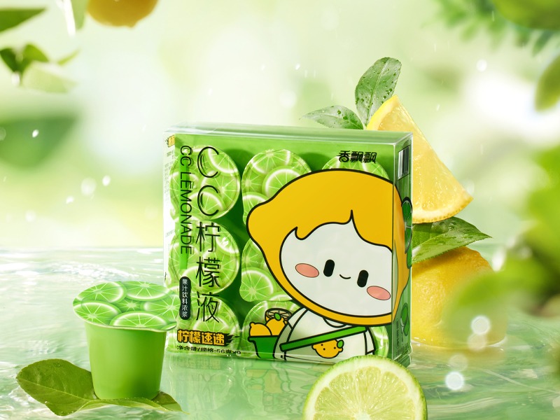 创意海报 | 香飘飘CC柠檬 IN LIGHT 饮品拍摄_INLIGHT光合-站酷ZCOOL