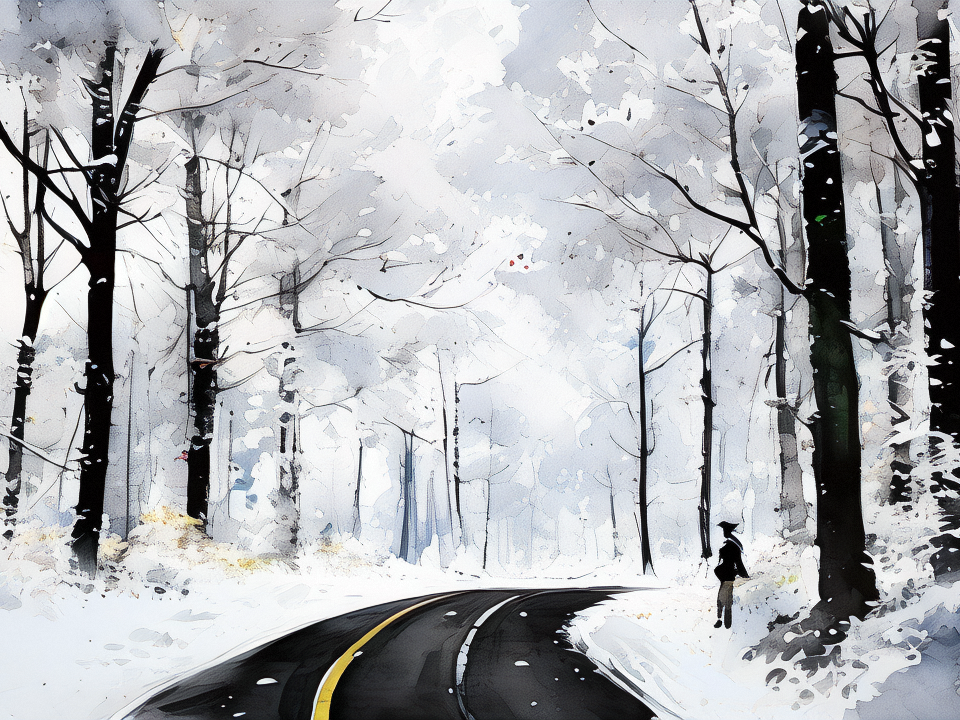 雪山小径_煜辰PandaMaster-站酷ZCOOL