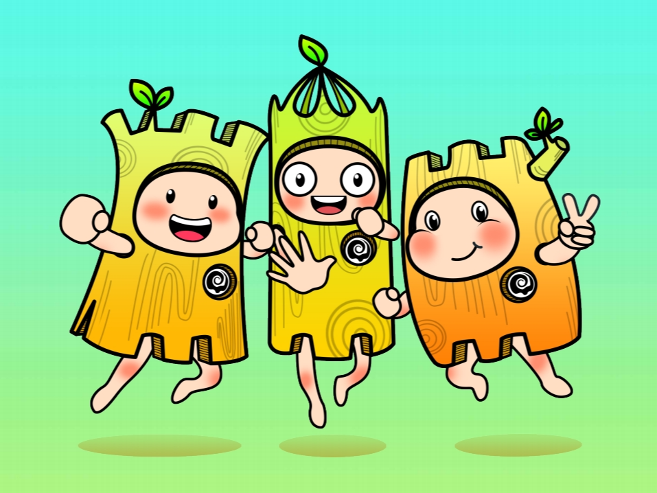 幻醒少儿音乐形象设计-小树灵_Mix_D-站酷ZCOOL