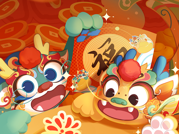 YBC_DESIGN | 龙年春节海报案例分享_YBC_DESIGN-站酷ZCOOL