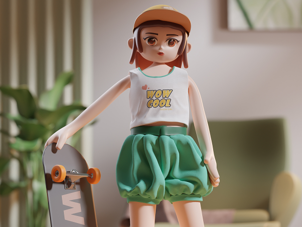 【106】卡通人物_三维设计小雪-站酷ZCOOL