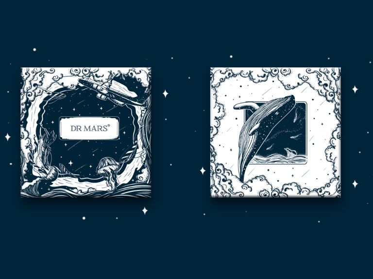 DR MARS礼盒包装_猫绯_biuuuu-站酷ZCOOL