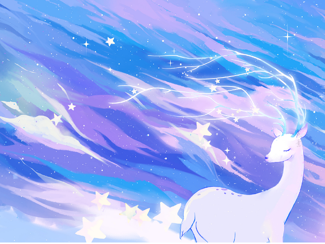 鹿之梦_点意-站酷ZCOOL