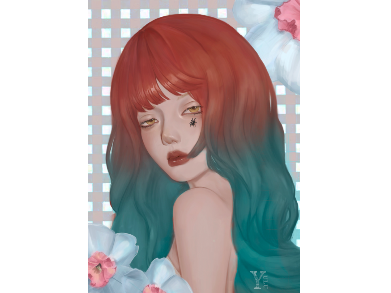 红发_与鹿yulu-站酷ZCOOL