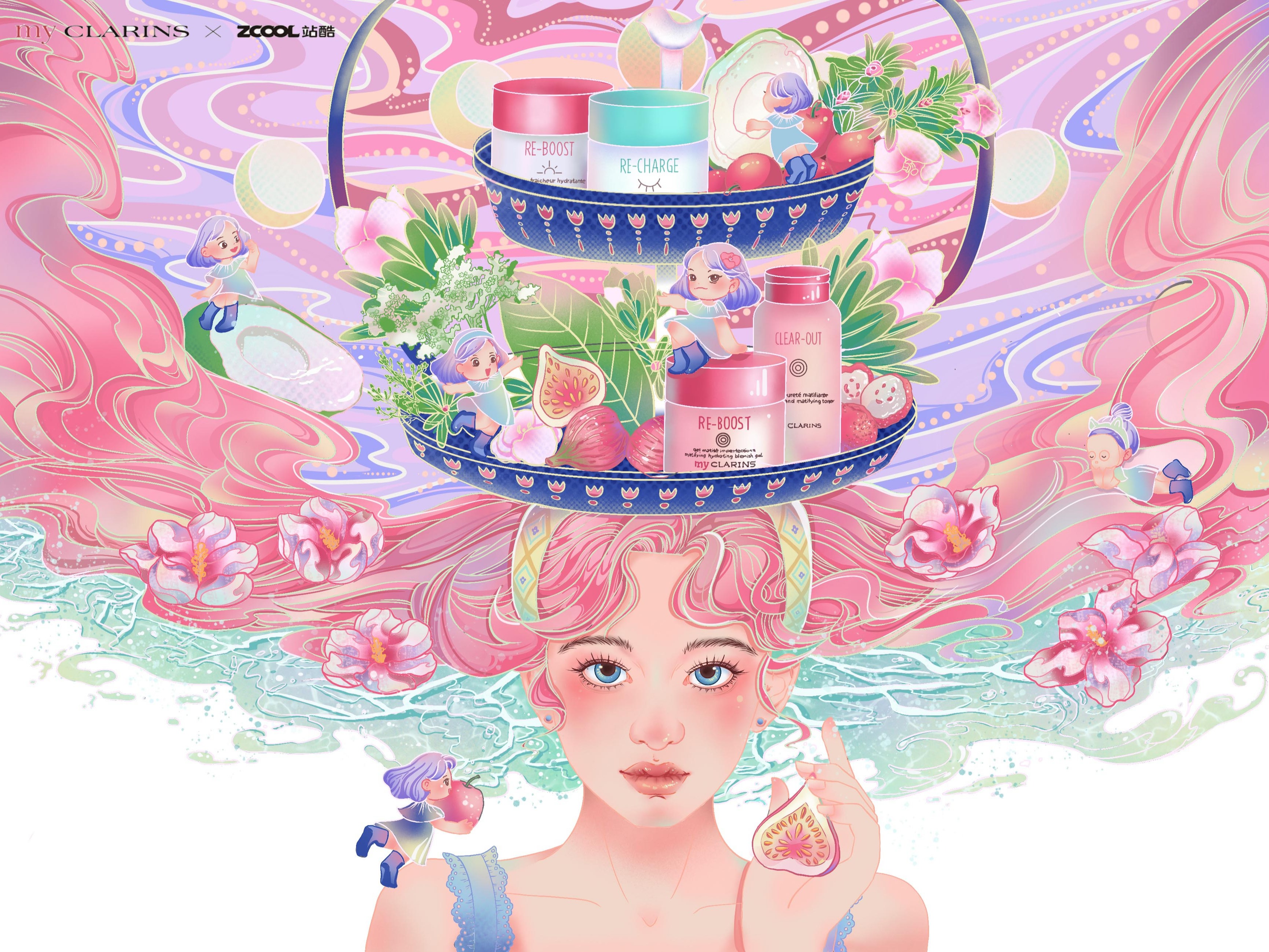 好食肌长绽放—-自然之旅_一只桃桃MMJ-站酷ZCOOL