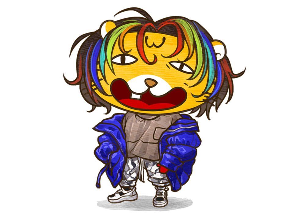 彩虹刘海_Gwemo鸡毛-站酷ZCOOL