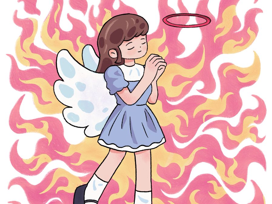 天使与恶魔_Ziggy即时闻雨-站酷ZCOOL