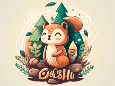 logo设计-小松鼠ai_XX_mm-站酷ZCOOL