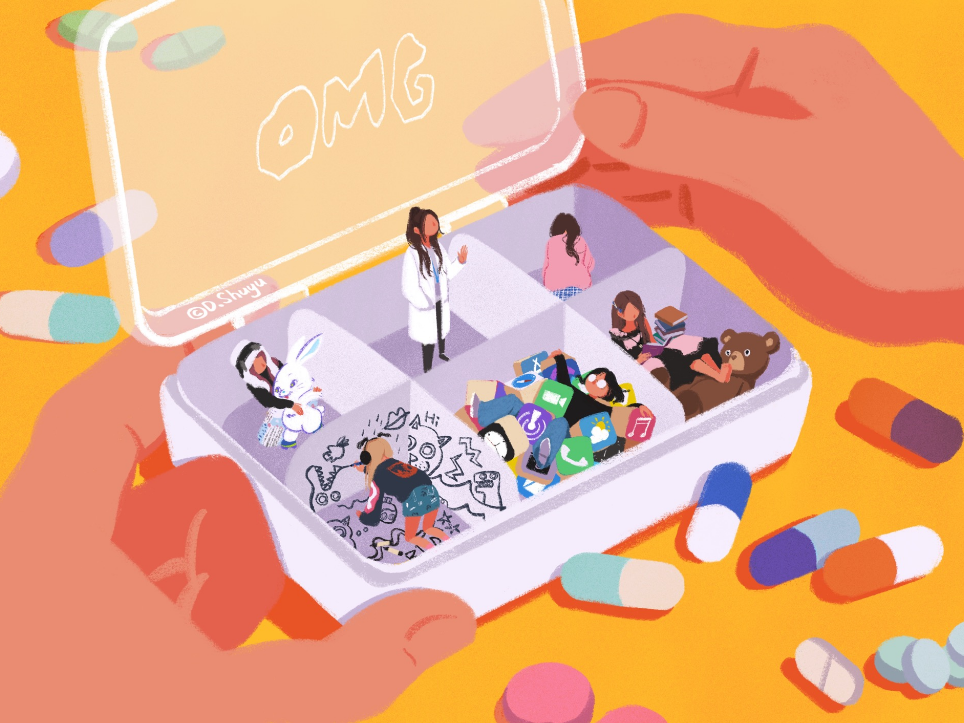 NewJeans《OMG》同人_鼠鱼DShuyu-站酷ZCOOL