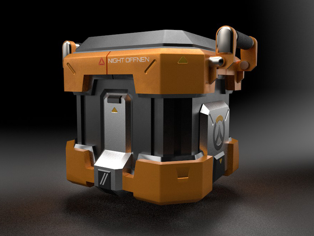 硬表面模型 | 《守望先锋》道具_RHAESONE-站酷ZCOOL