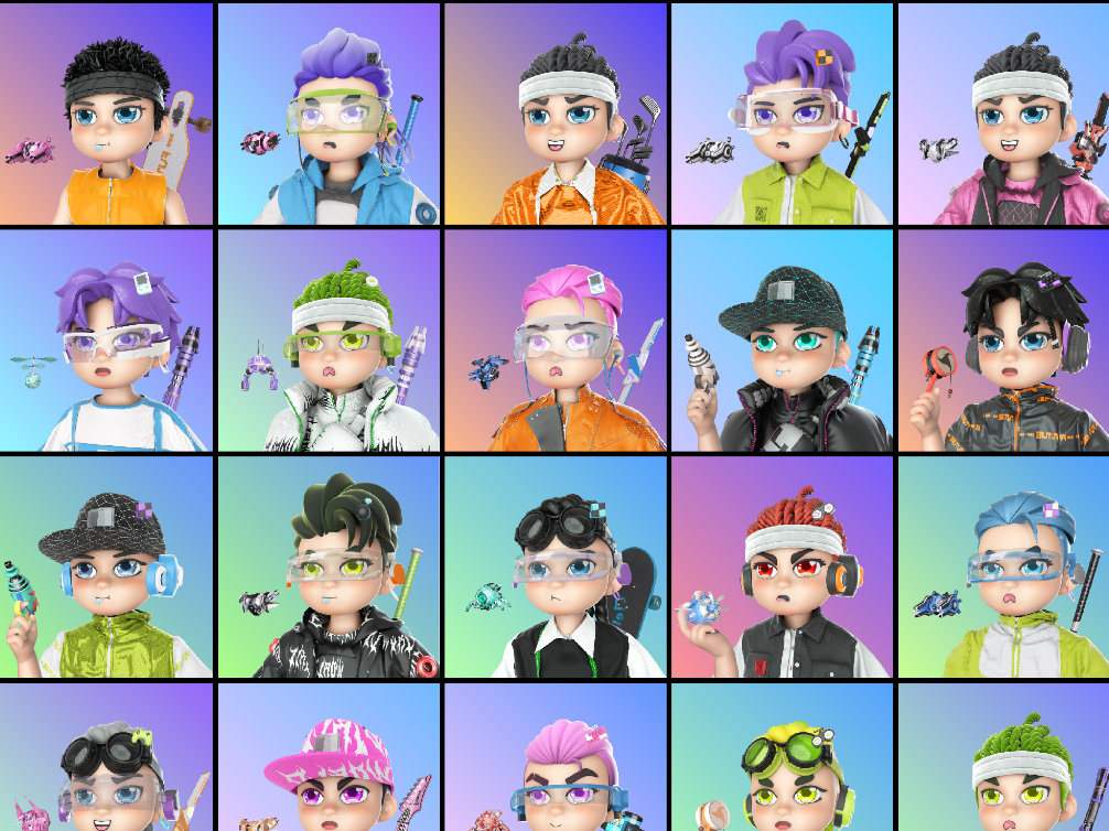 NFT头像丨保护者Meta Color系列_ZOCTA-站酷ZCOOL