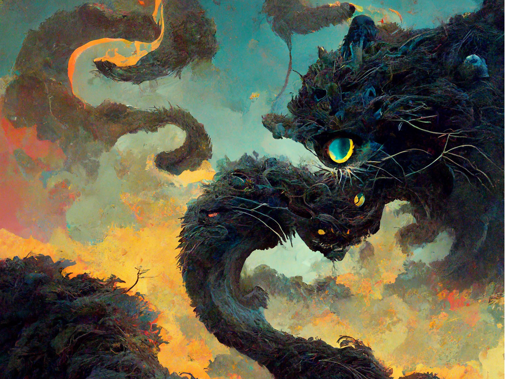 猫，神秘_优秀的杉杉88-站酷ZCOOL