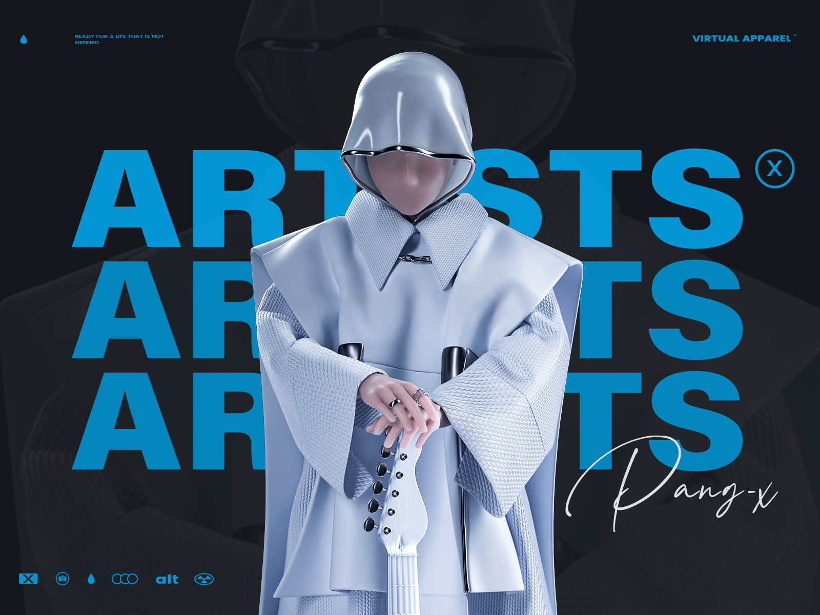 虚拟服饰 【Artist】_PANG_X-站酷ZCOOL