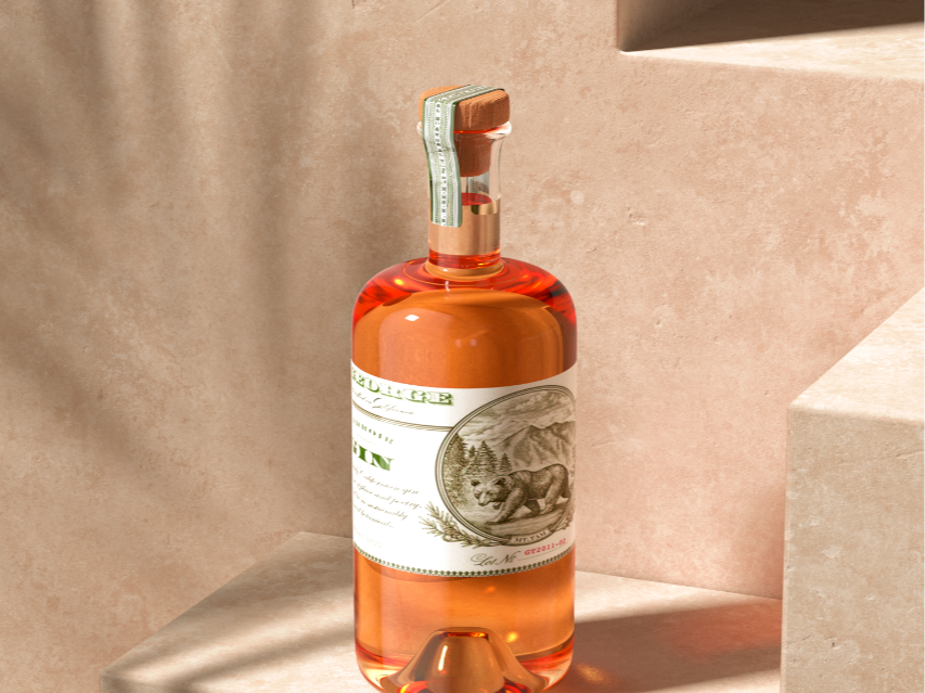 威士忌-C4D建模_最炫名族风RF-站酷ZCOOL