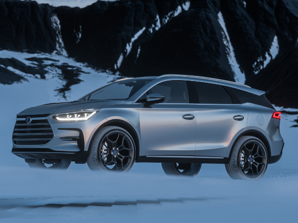 三维渲染 比亚迪唐DM_springleee-站酷ZCOOL