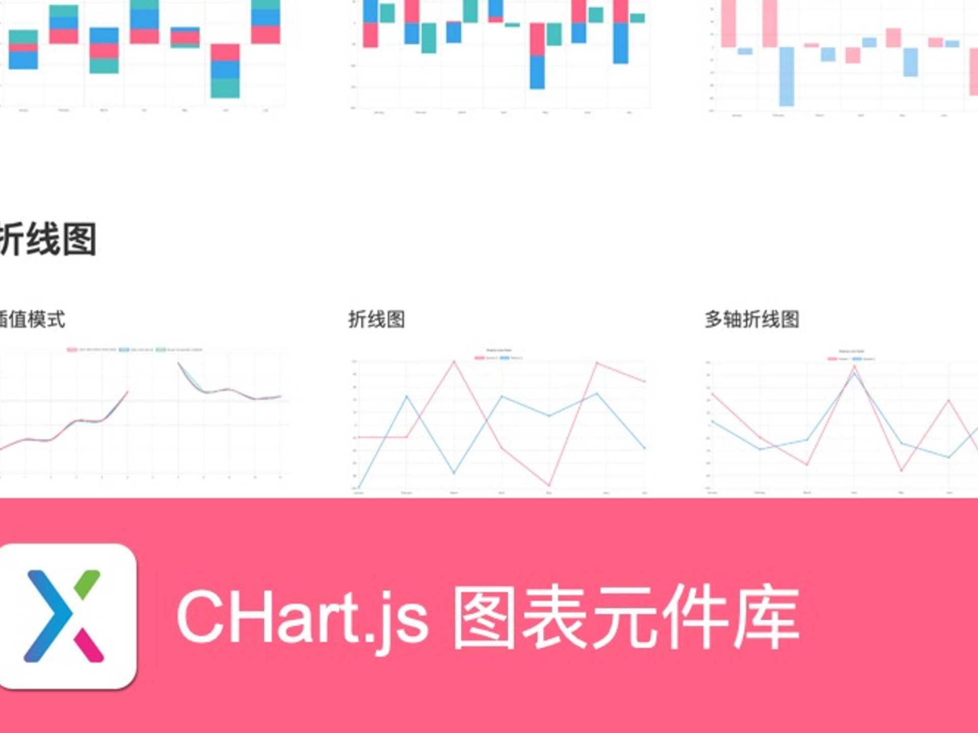 Chart.js图表可视化元件库-Axure元件库_产品经理之窗-站酷ZCOOL