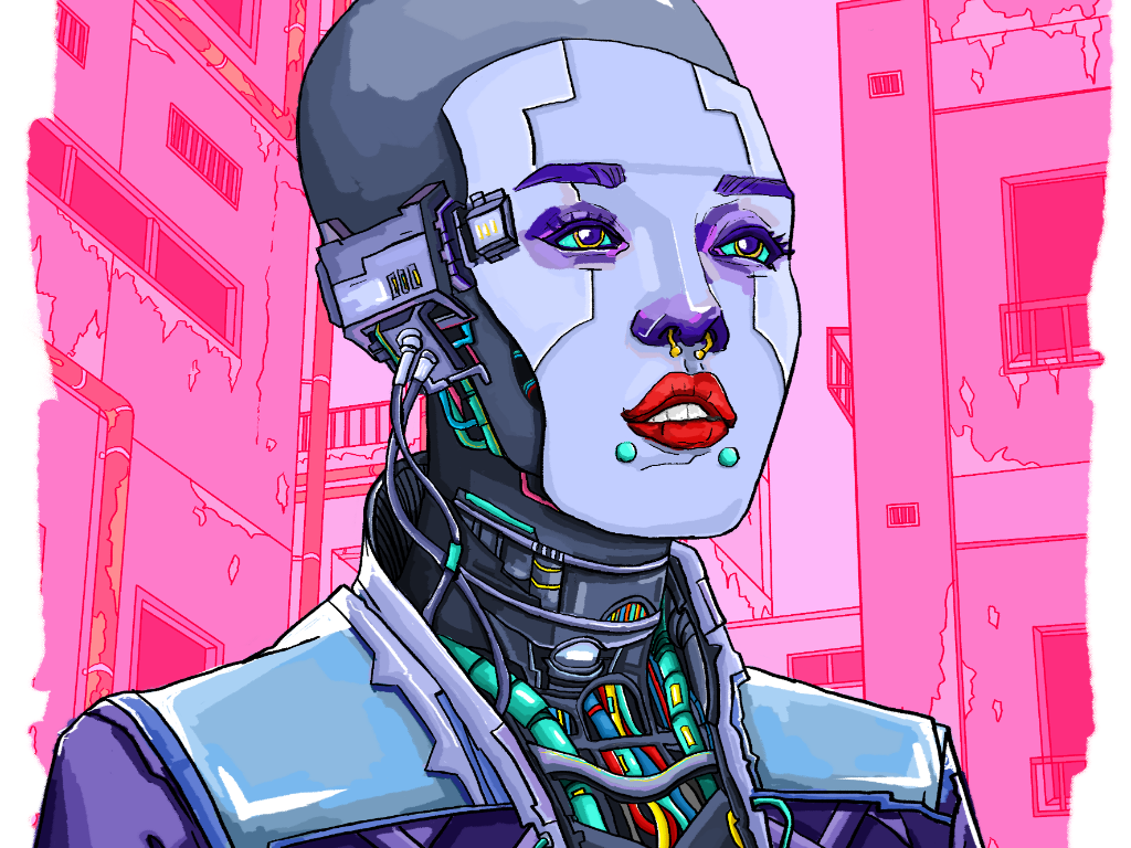 LT11星球未来人——艾莉夏_不会画画的UFO-站酷ZCOOL