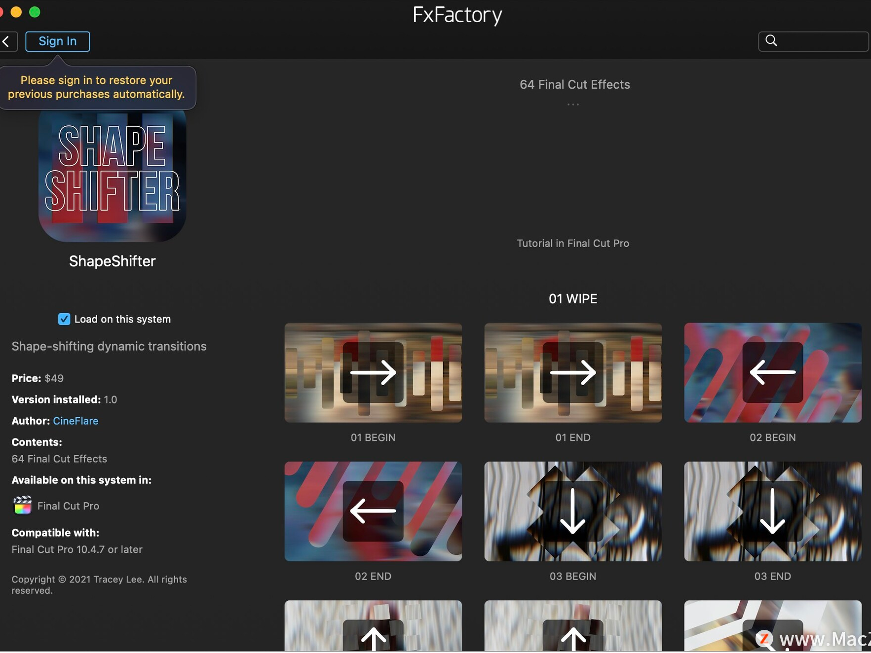 fcpx插件：CineFlare ShapeShifter(变形标题插件)_醉舞千年杯莫停-站酷ZCOOL