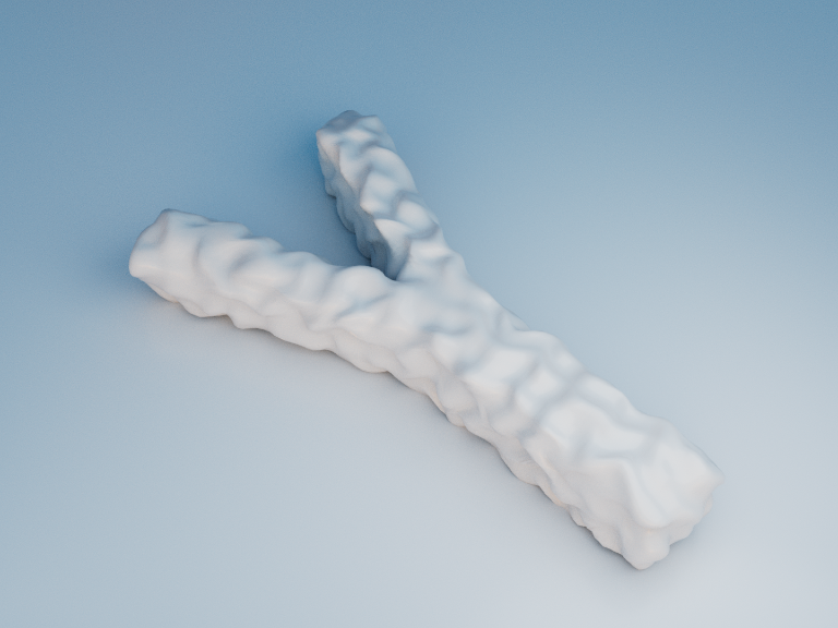 Sci科研制图教程 | 如何用3ds max立方体做Y型受体_科学颜习社-站酷ZCOOL