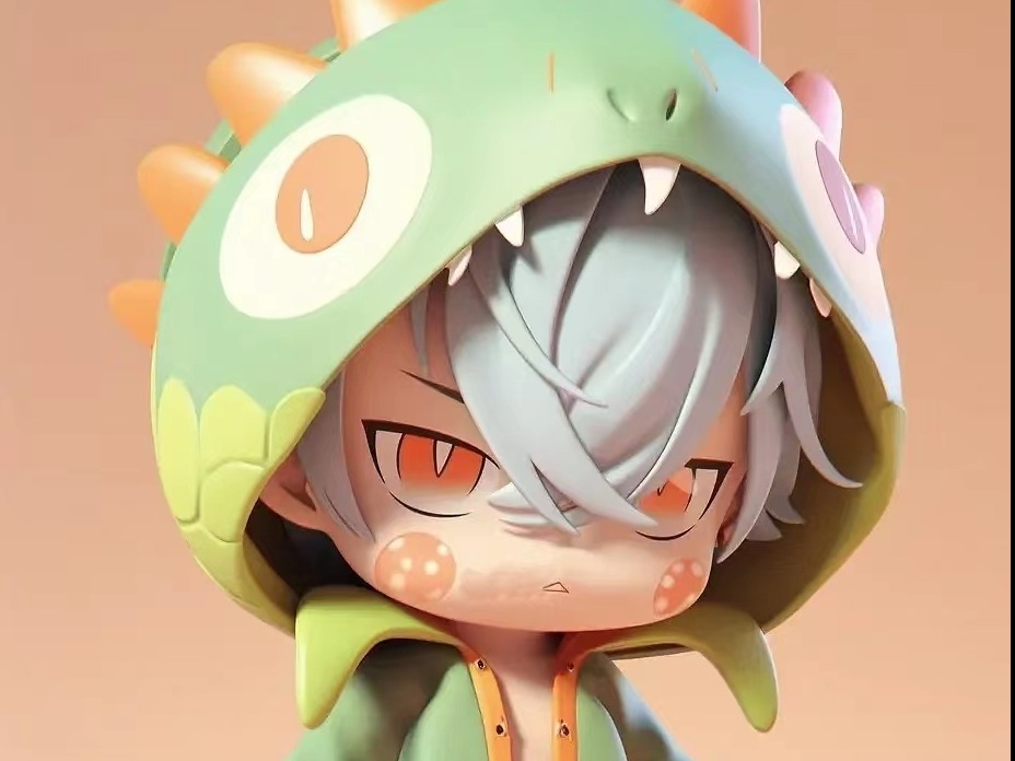 如何成为IP手办建模师，今天做的是小男孩_落日昏哥-站酷ZCOOL