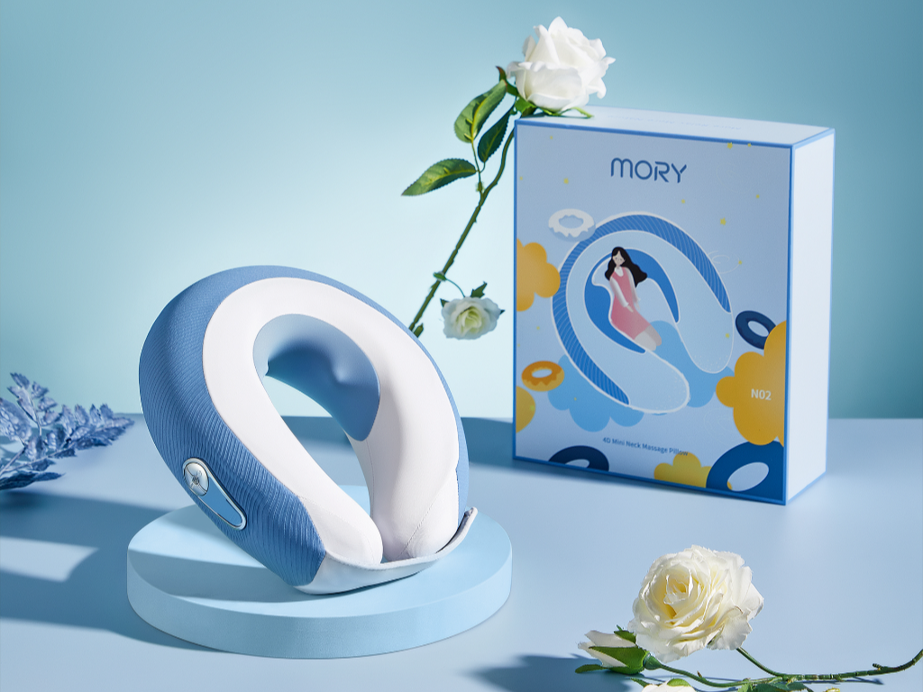 产品拍摄-小家电-按摩颈枕_lf9527-站酷ZCOOL