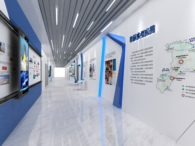 科研通道文化墙_治术艺空-站酷ZCOOL