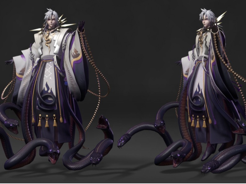 作品展示1-模型角色666_马哥166-站酷ZCOOL