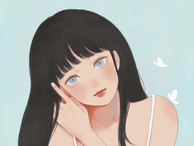 动漫头像/人像绘画_HE_HNNN-站酷ZCOOL